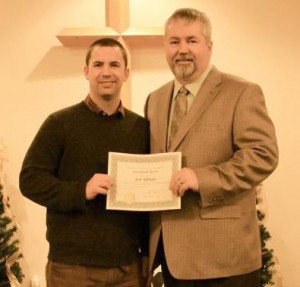Josh Whipple Receives Ministerial License - UBCentral
